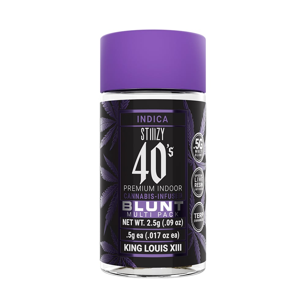 King Louis [.5g] | STIIIZY | 40's Infused 5 Pack Blunt - Jane