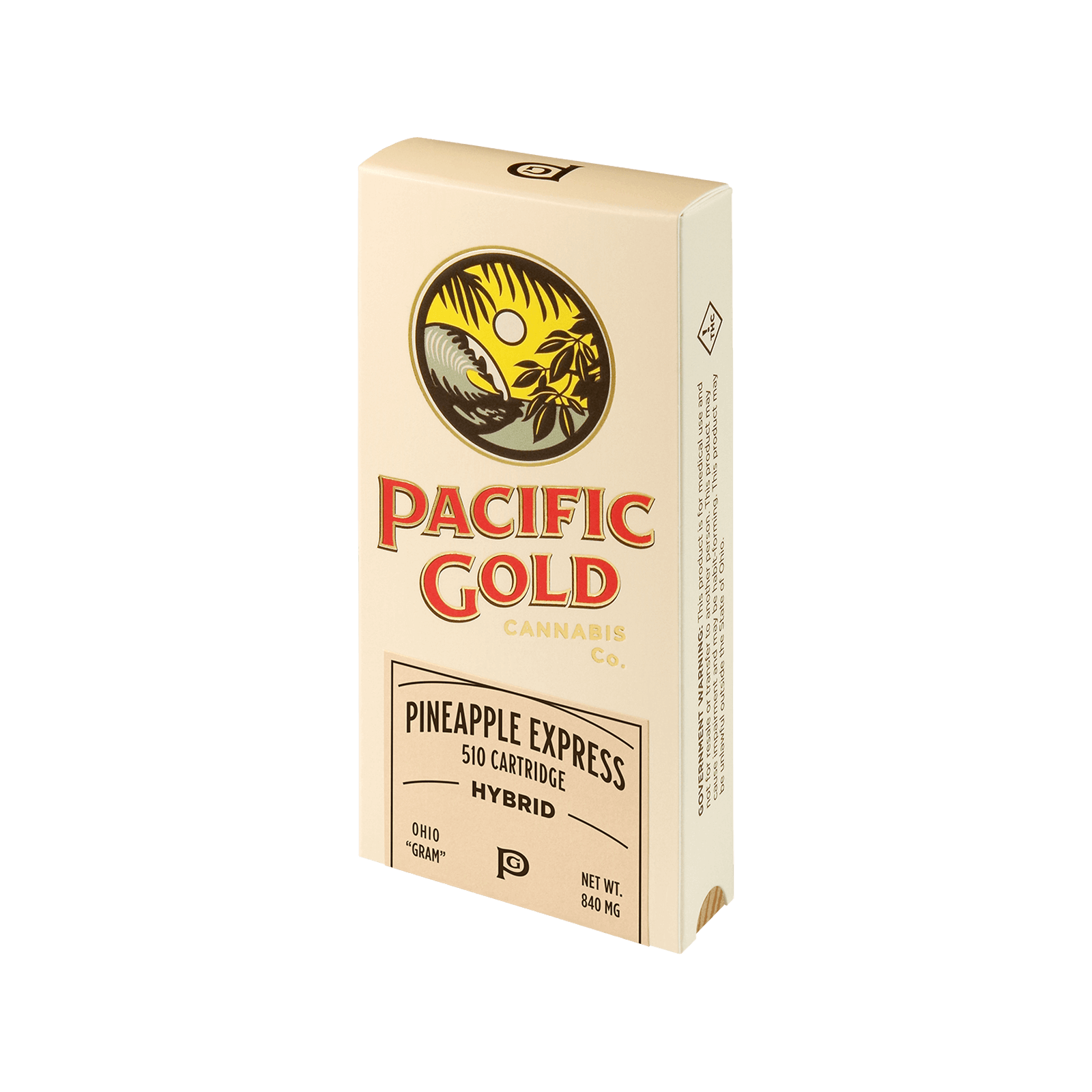 Pineapple Express [840mg] | Pacific Gold | Cartridge - Jane