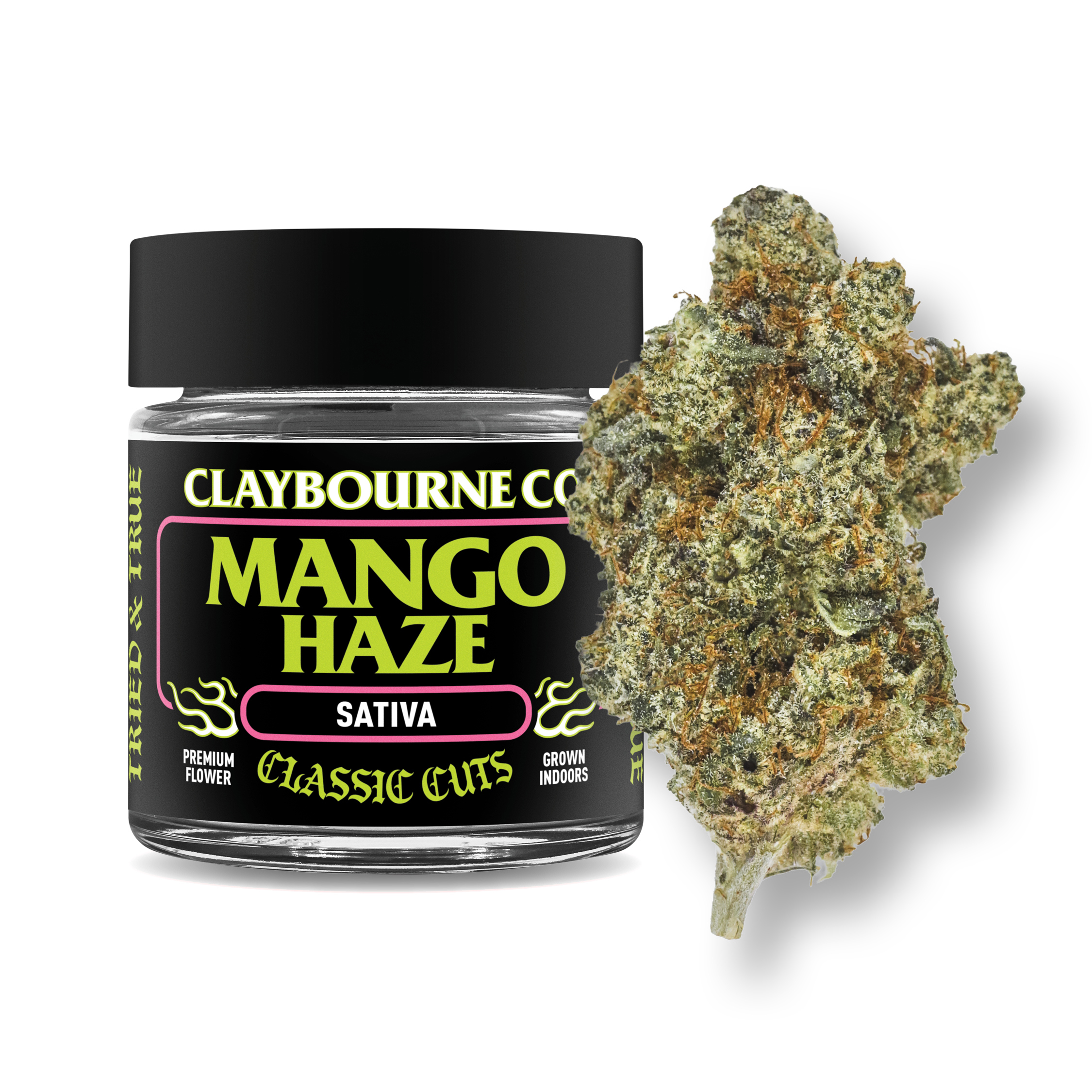Mango Haze - Classic Cuts (sativa) flower - Claybourne