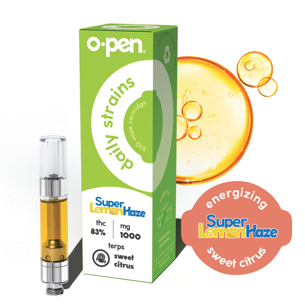 Super Lemon Haze | O.pen | Daily Strains Cartridge - Jane