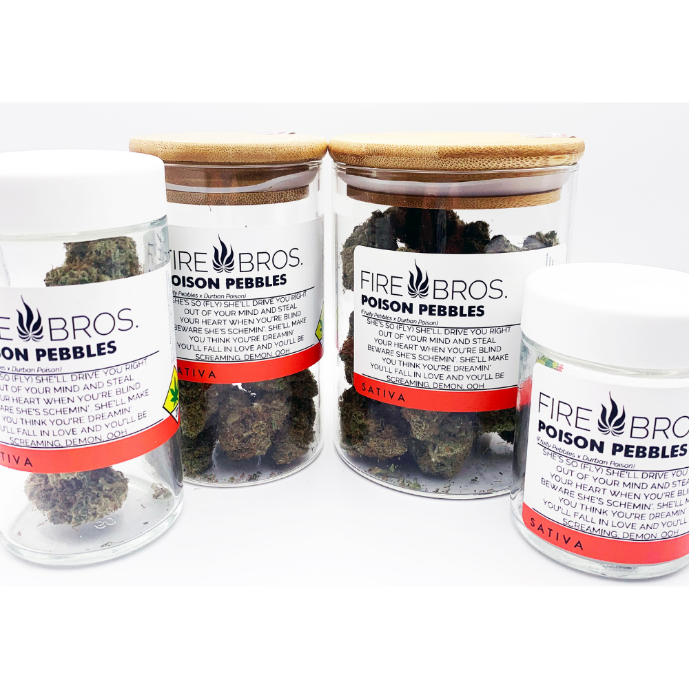 Poison Pebbles by Fire Bros. | Fire Bros. | "A" Flower - Jane