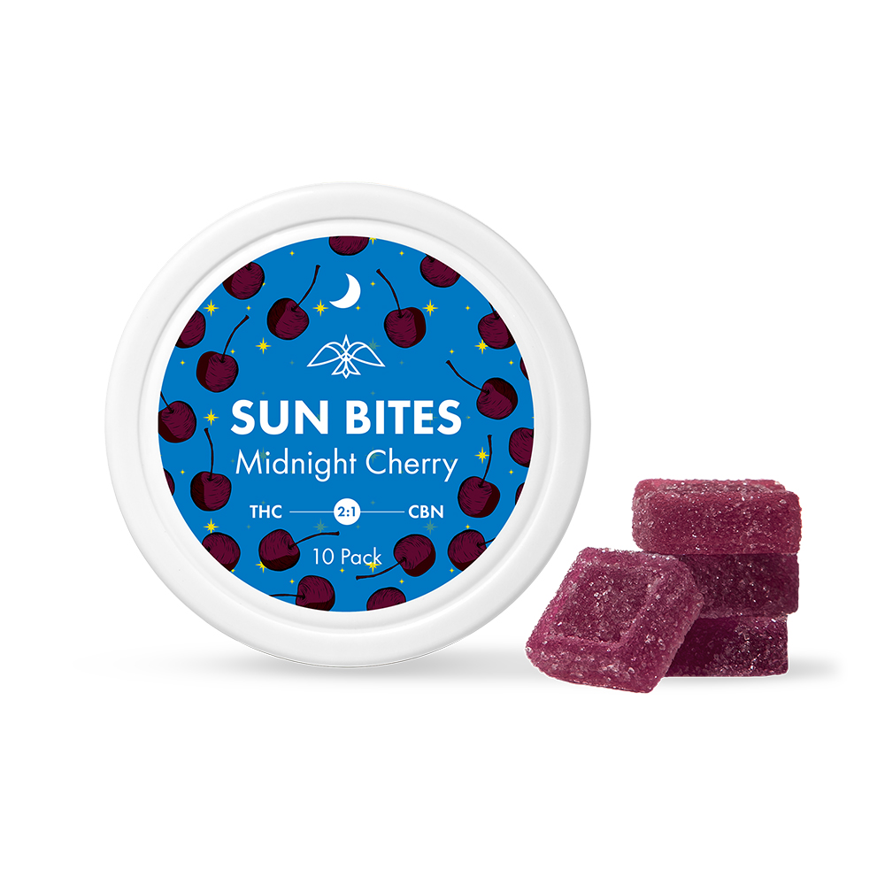 2:1 Midnight Cherry [10pk] (110mg) | Firelands Scientific | Sun Bites ...