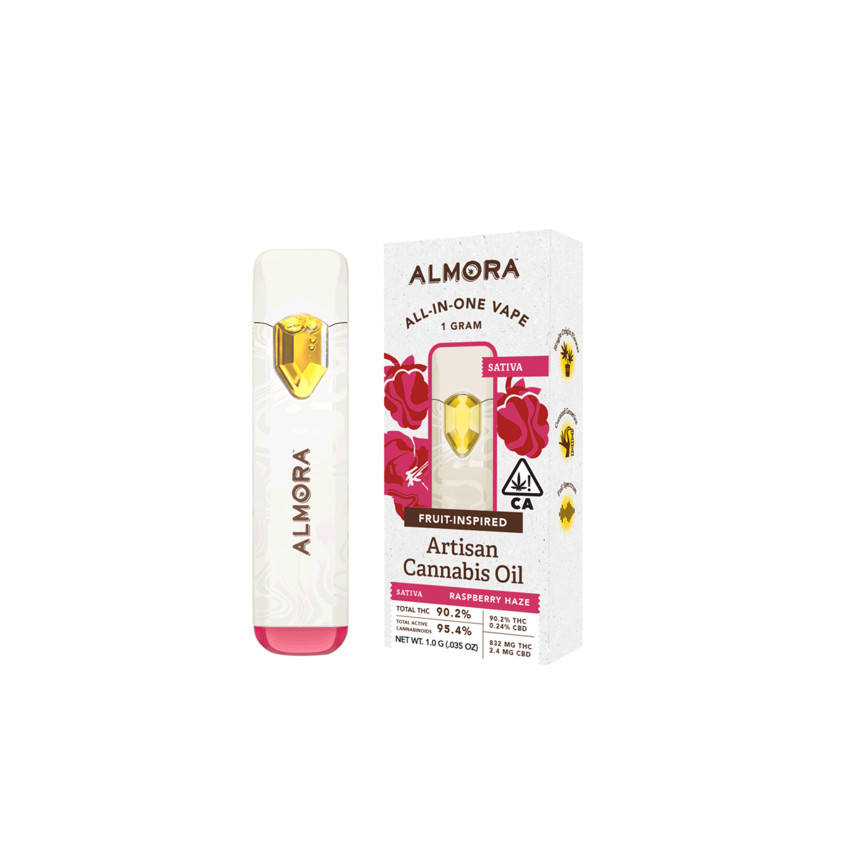 Hibiscus Sunrise [1000mg] (sativa) vape - Almora