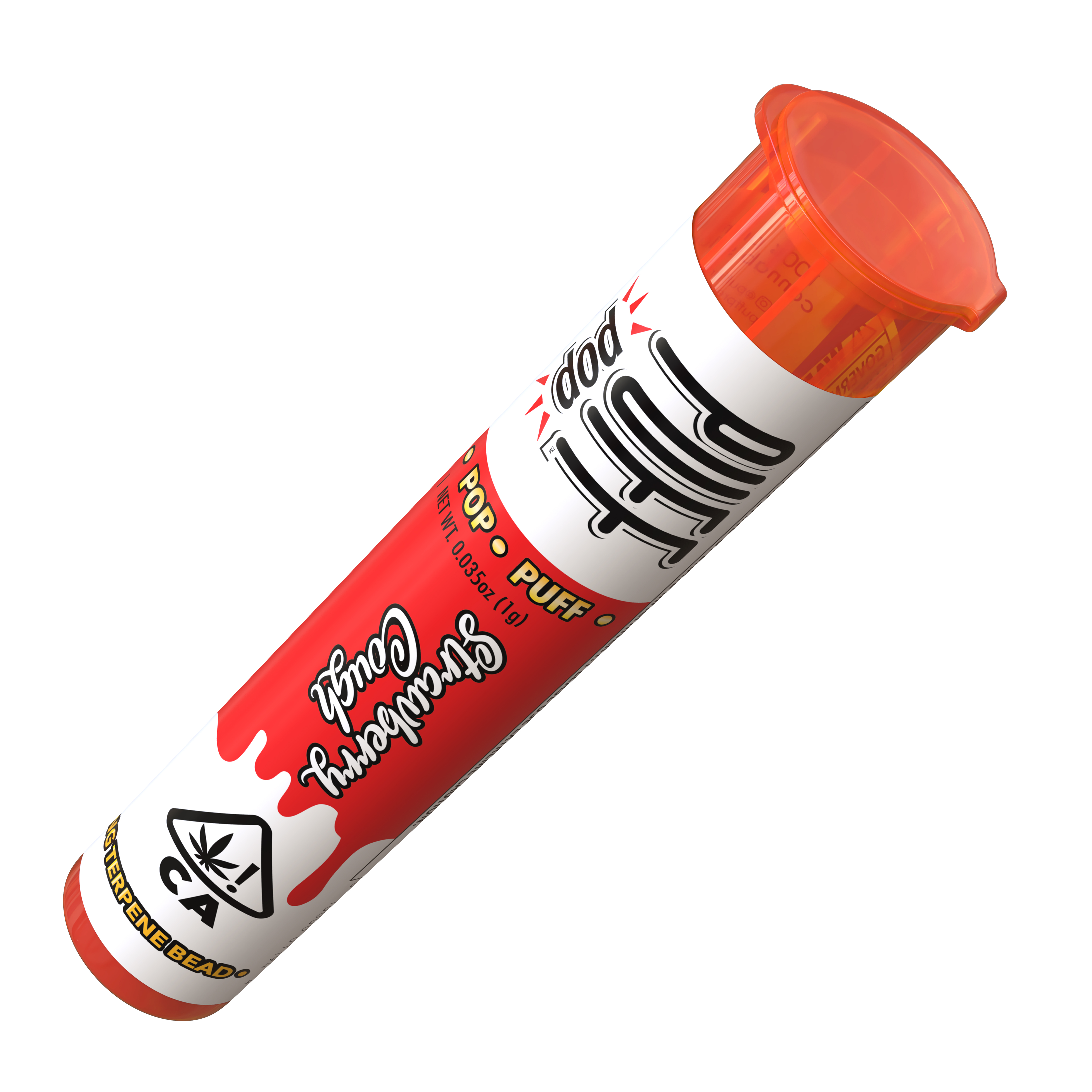 Strawberry Cough Pop [1g] | PUFF | pop pre-roll - Jane