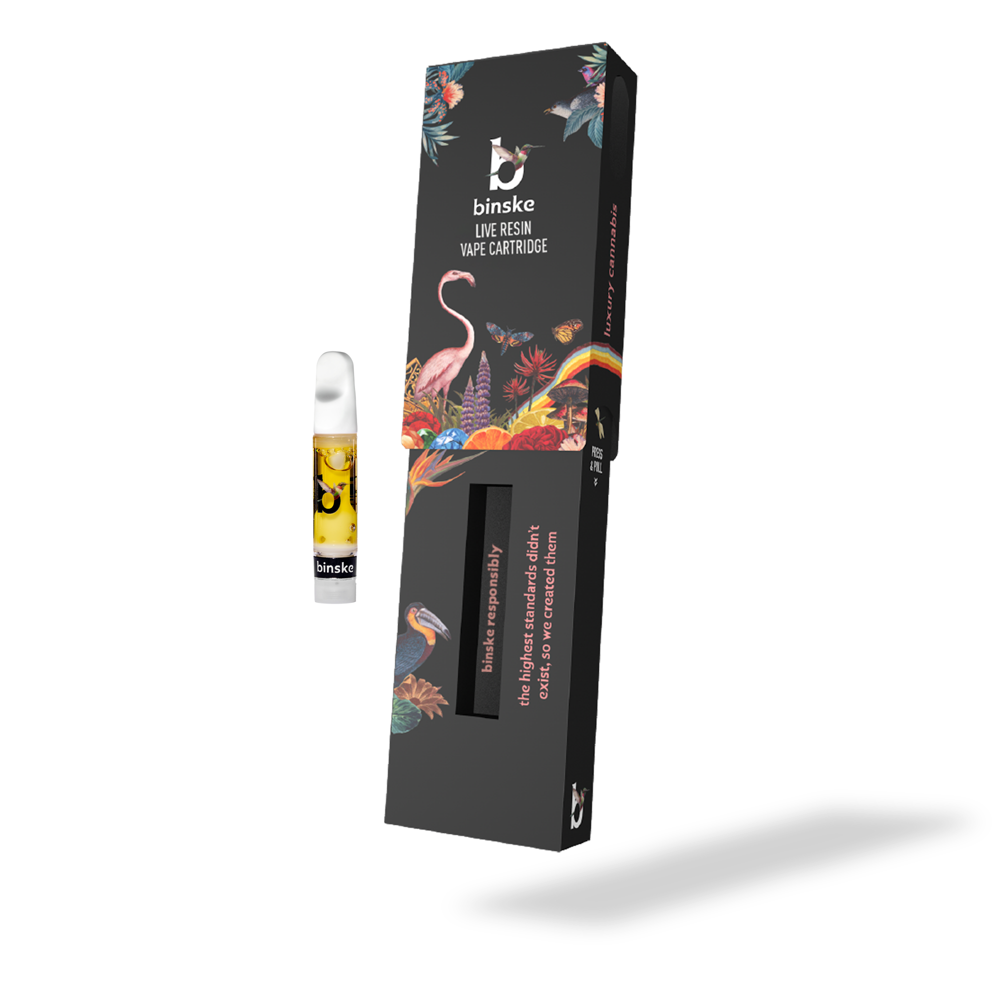 Mystic Fruit | Binske - Live Resin Cartridge | The Green Solution