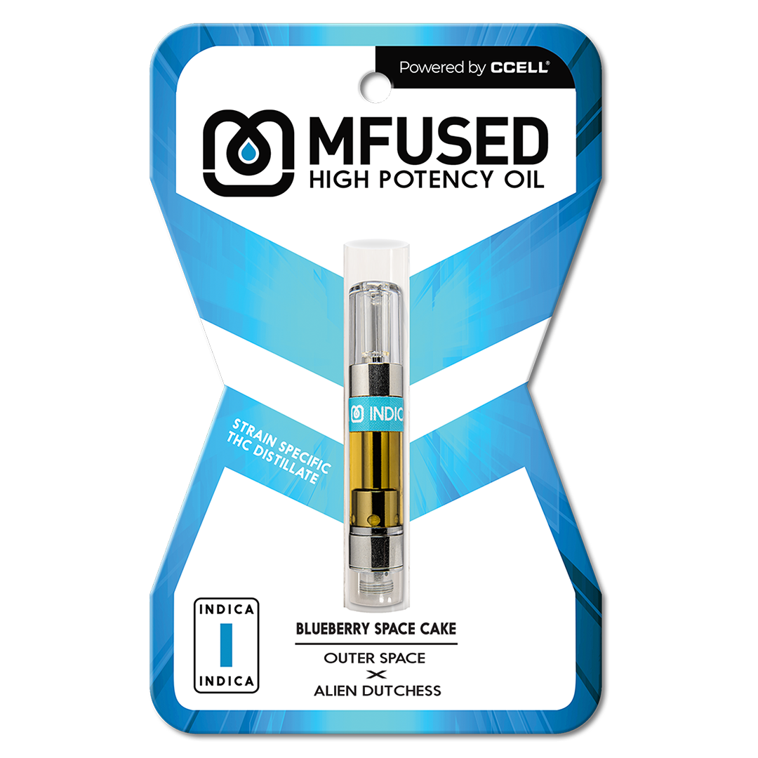 Blueberry Space Cake | MFUSED | Strain Specific Distillate Tank - Jane