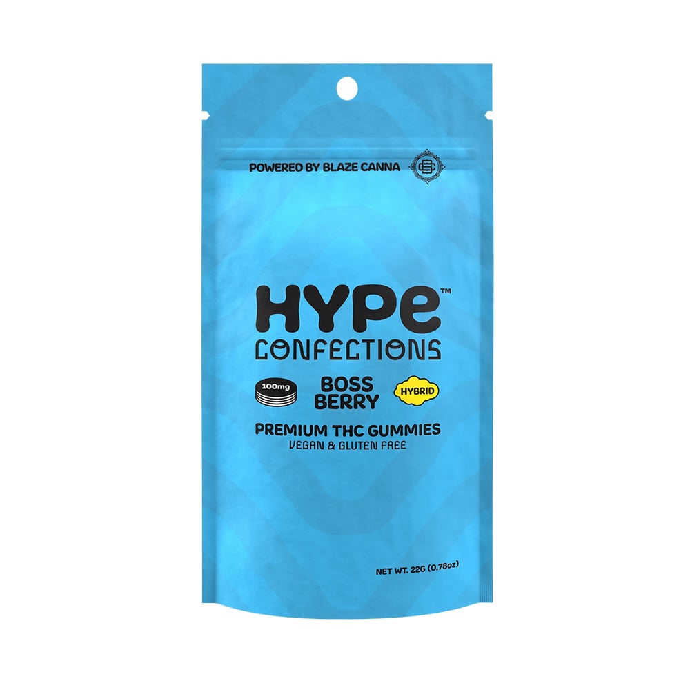 Boss Berry (100mg) | Hype | Gummies - Jane