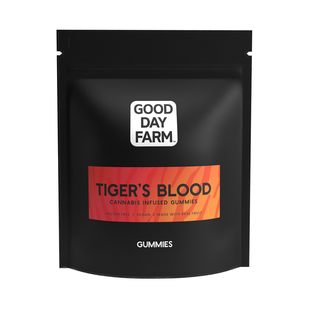 Tiger's Blood [10pk] (100mg) | Good Day Farm | Gummies - Jane