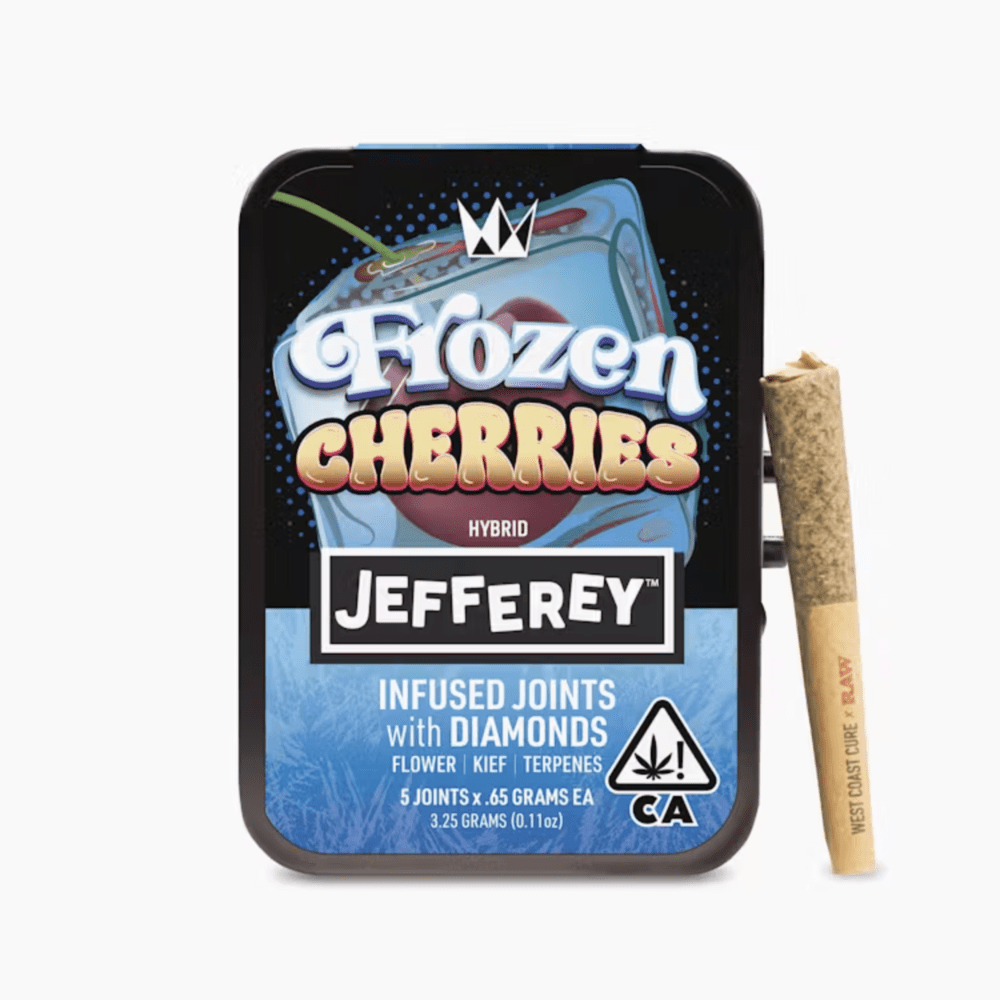 West Coast Cure - Frozen Cherries - Jefferey Infused Joint .65g 5 Pack ...