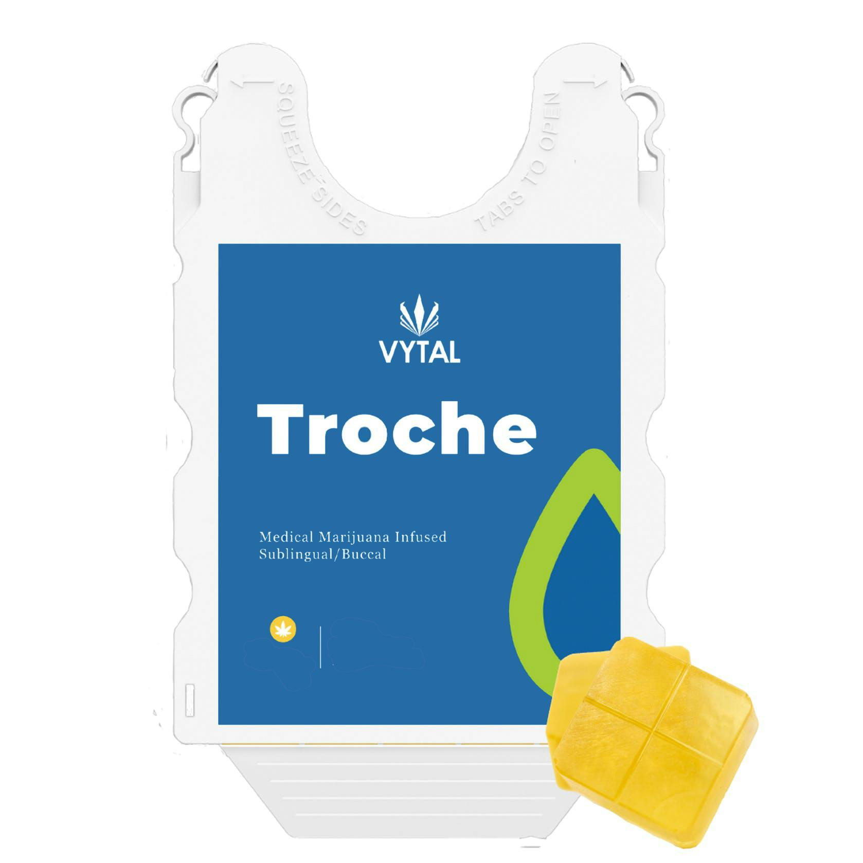 Spearmint Troche [30pk] (300mg) | Vytal Options | Troches - Jane