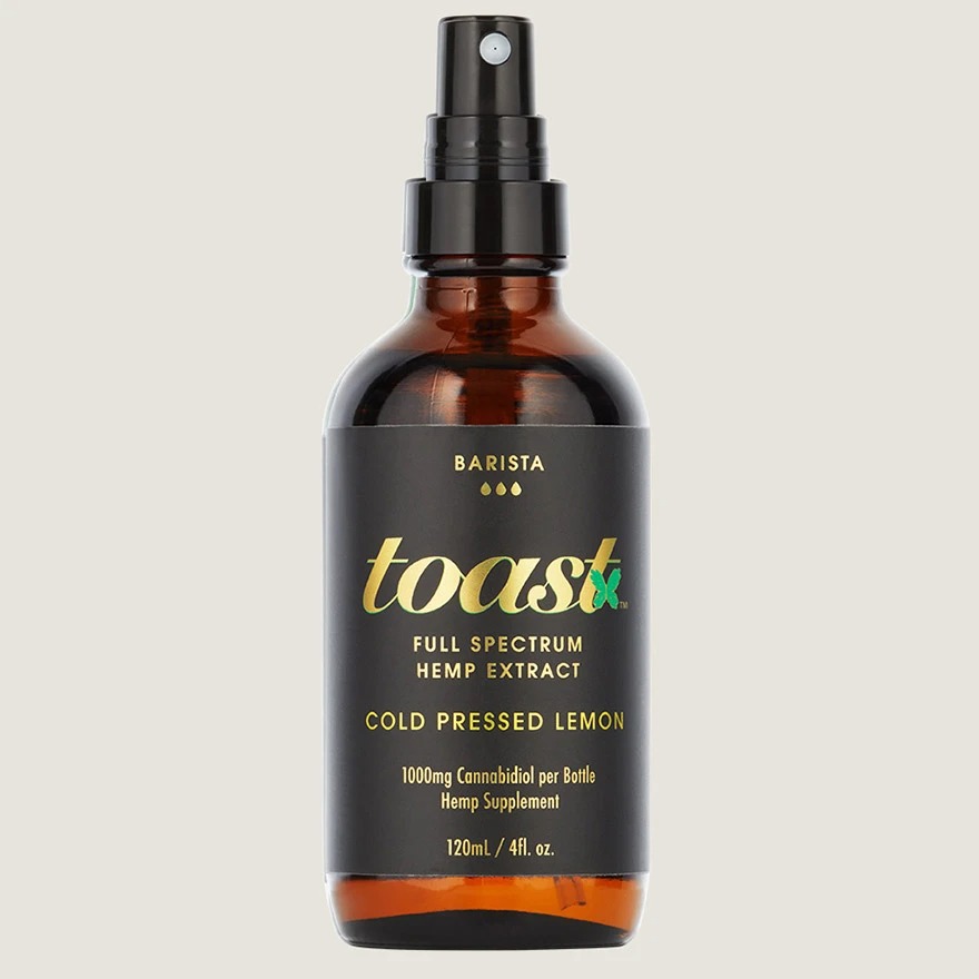 Cold Pressed Lemon (1000mg CBD) | Toast | Barista Bottle Tincture - Jane