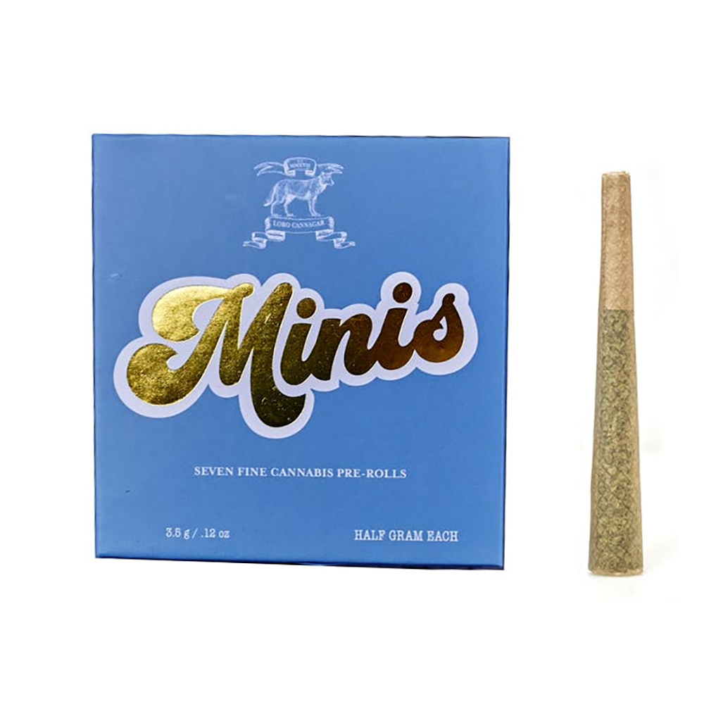 Mandarin ZKZ [.5g] | Lobo | 7 Pack Mini Pre Roll - Jane