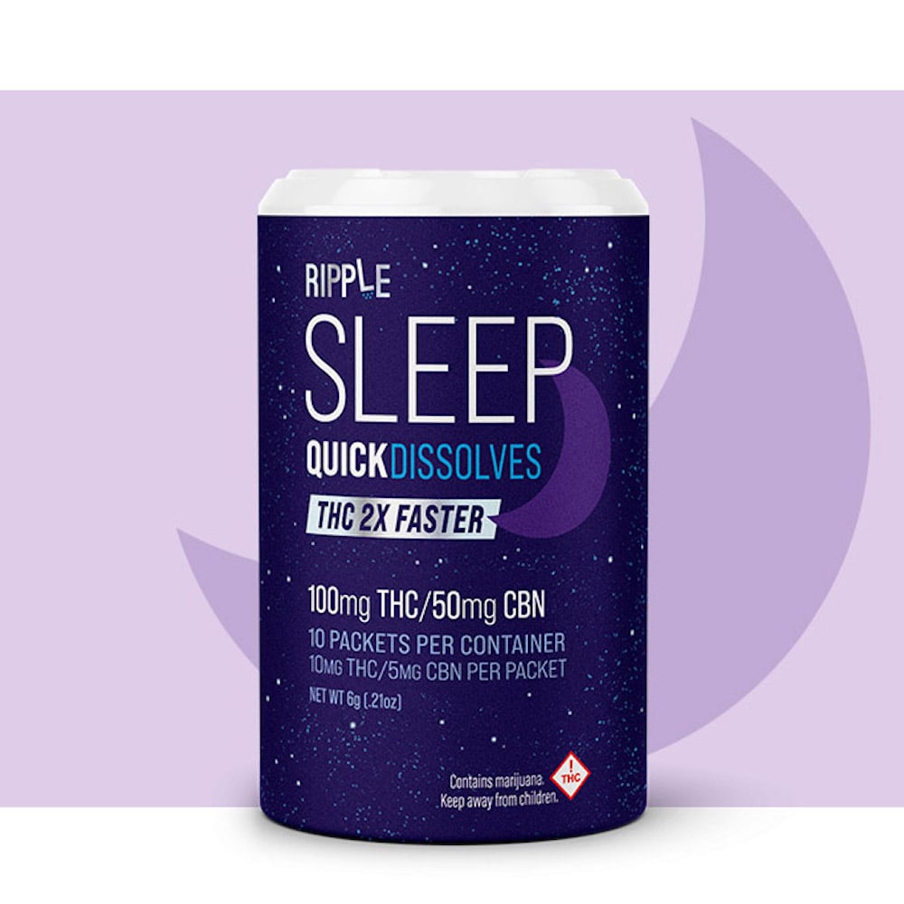 Sleep (10mg THC | 5mg CBN) | Ripple | Fast-Acting Dissolvables - Jane