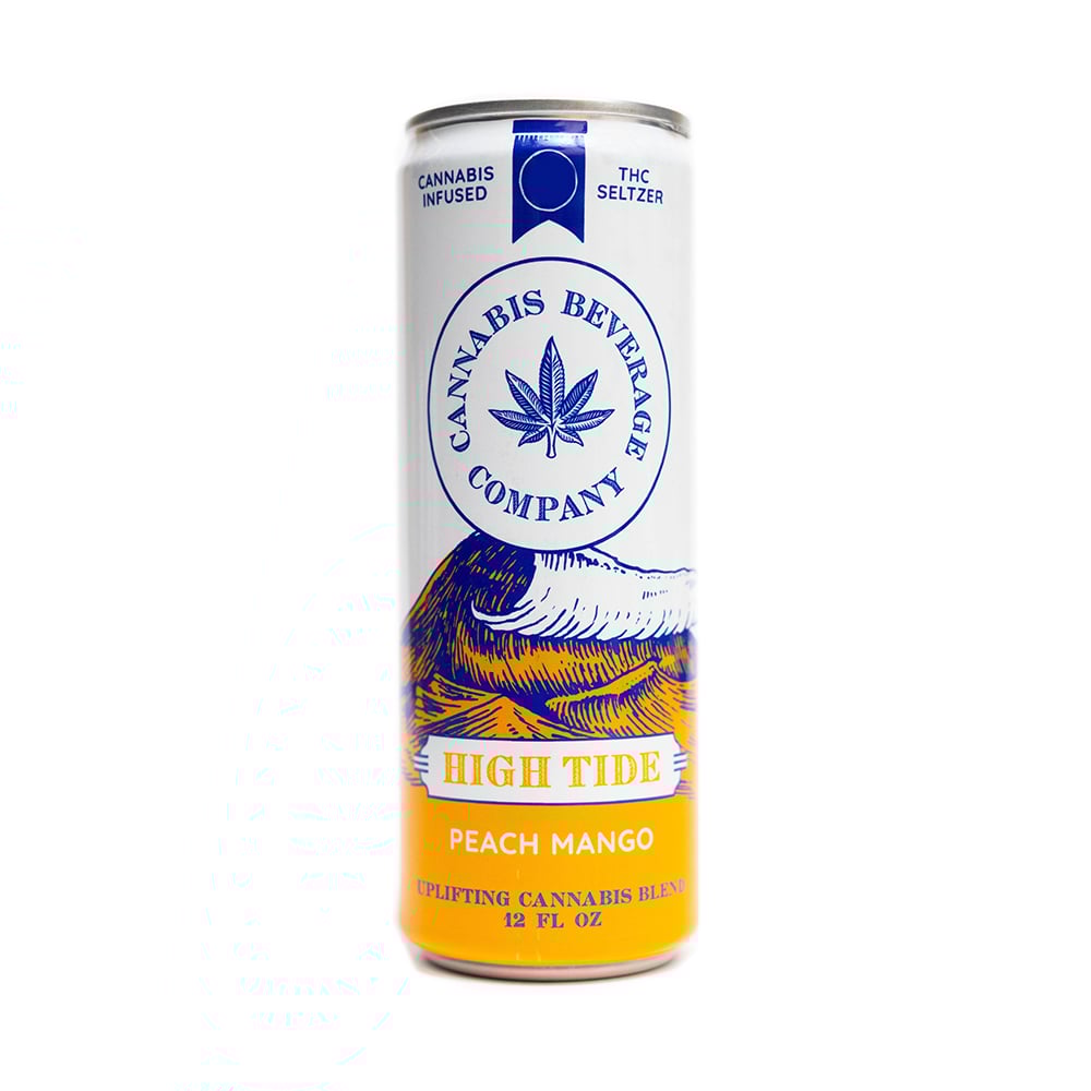 Peach Mango [12oz] (10mg) | High Tide Cannabis Beverage Company ...