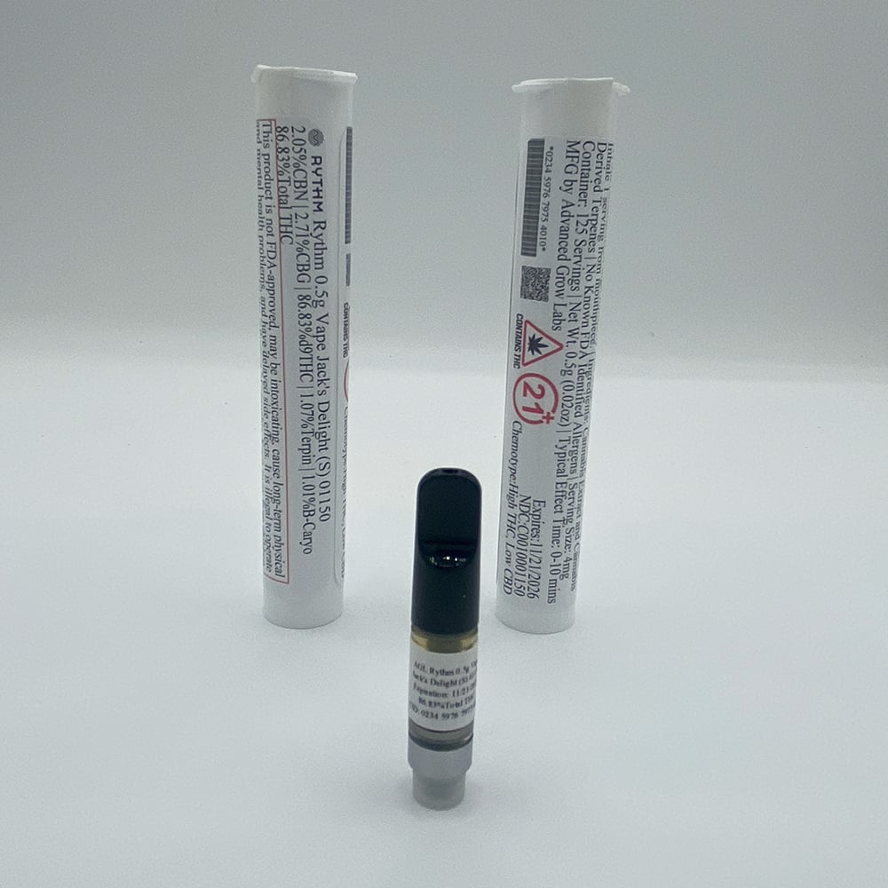 Rythm 0.5g Vape Jack's Delight (S) 01150