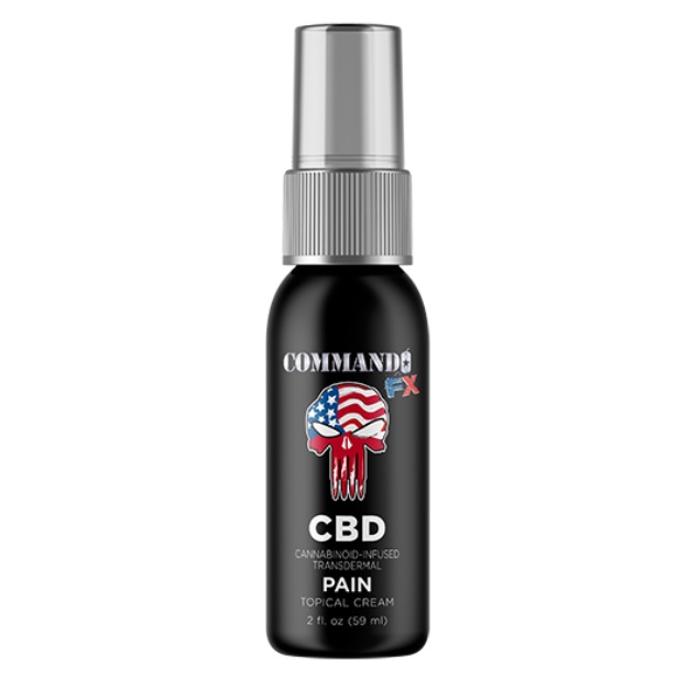 Pain Lotion (500mg CBD) | Commando FX | CBD Transdermal Lotion - Jane