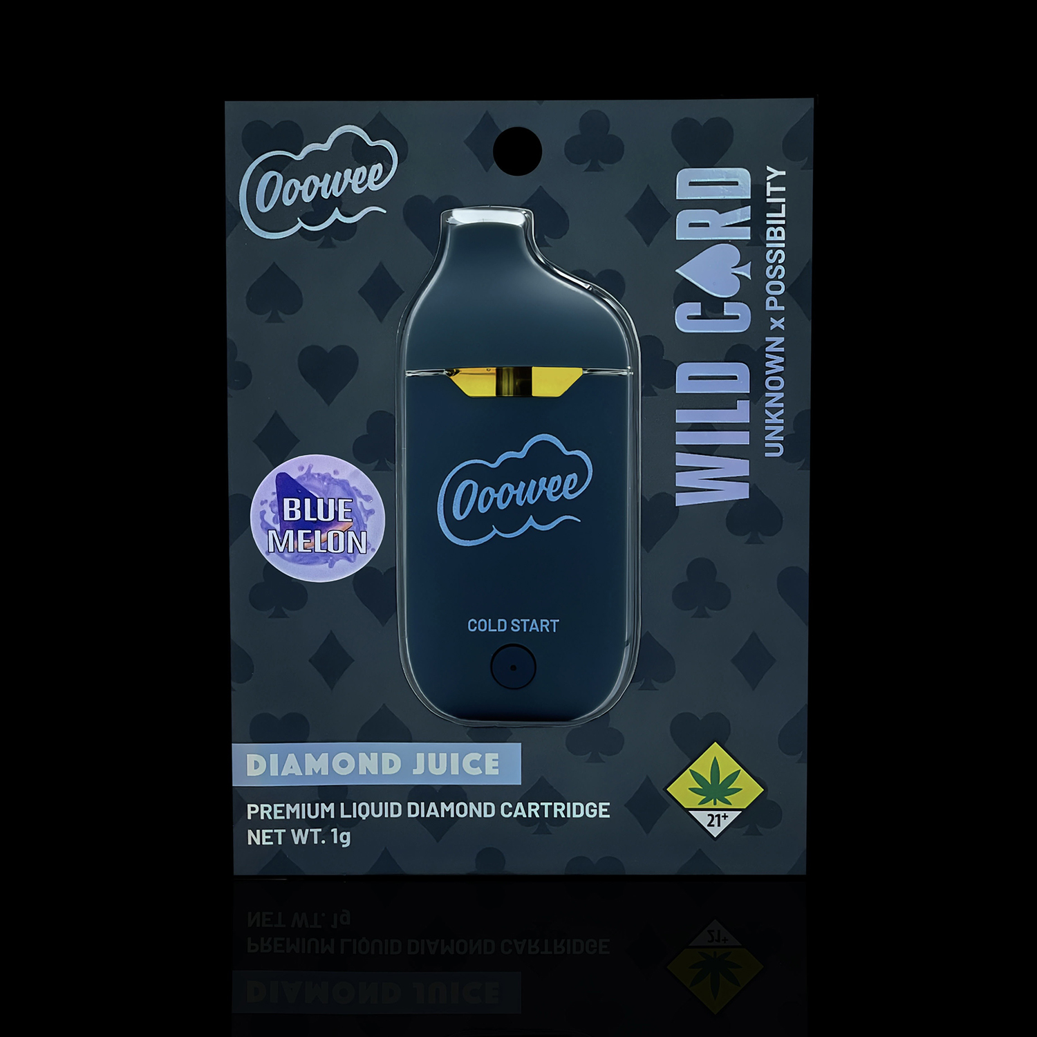 Ooowee Wild Card (Blue Melon) [1000mg] - Craft Cannabis Dispensary