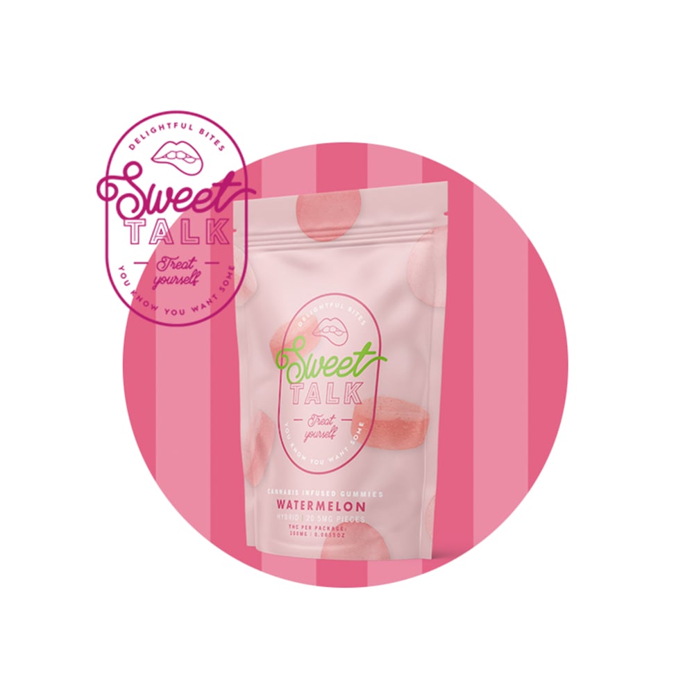 Watermelon [20pk] (100mg) | Sweet Talk | Gummies - Jane