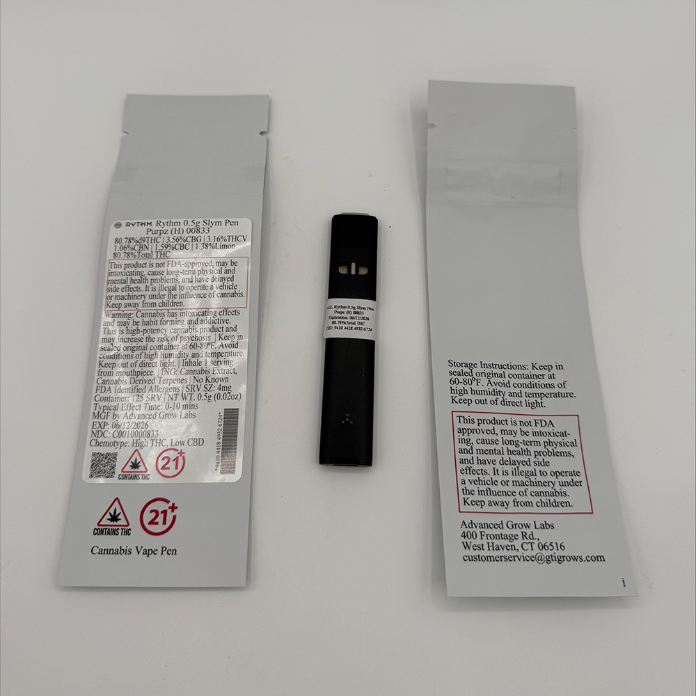 Rythm 0.5g Slym Pen Purpz (I) 00833