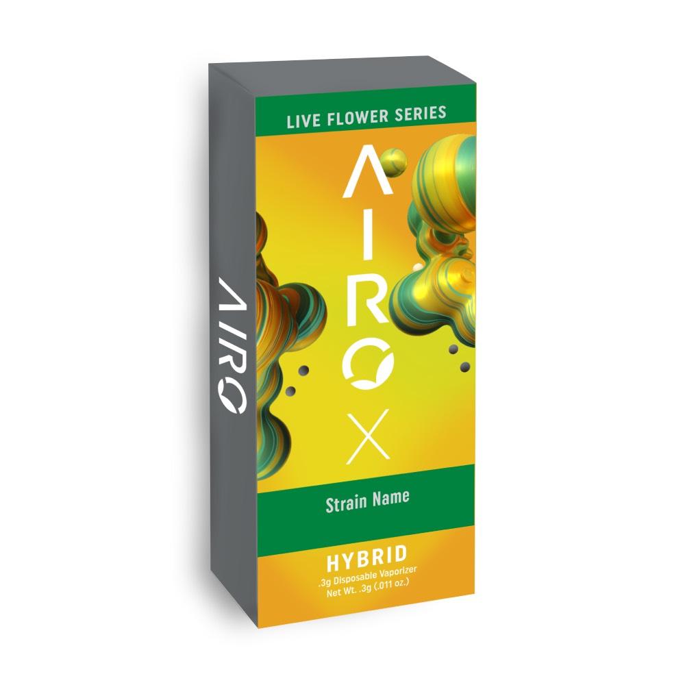 Strawberry Cough [300mg] | Airo Brands | AiroX Disposable - Live Flower ...