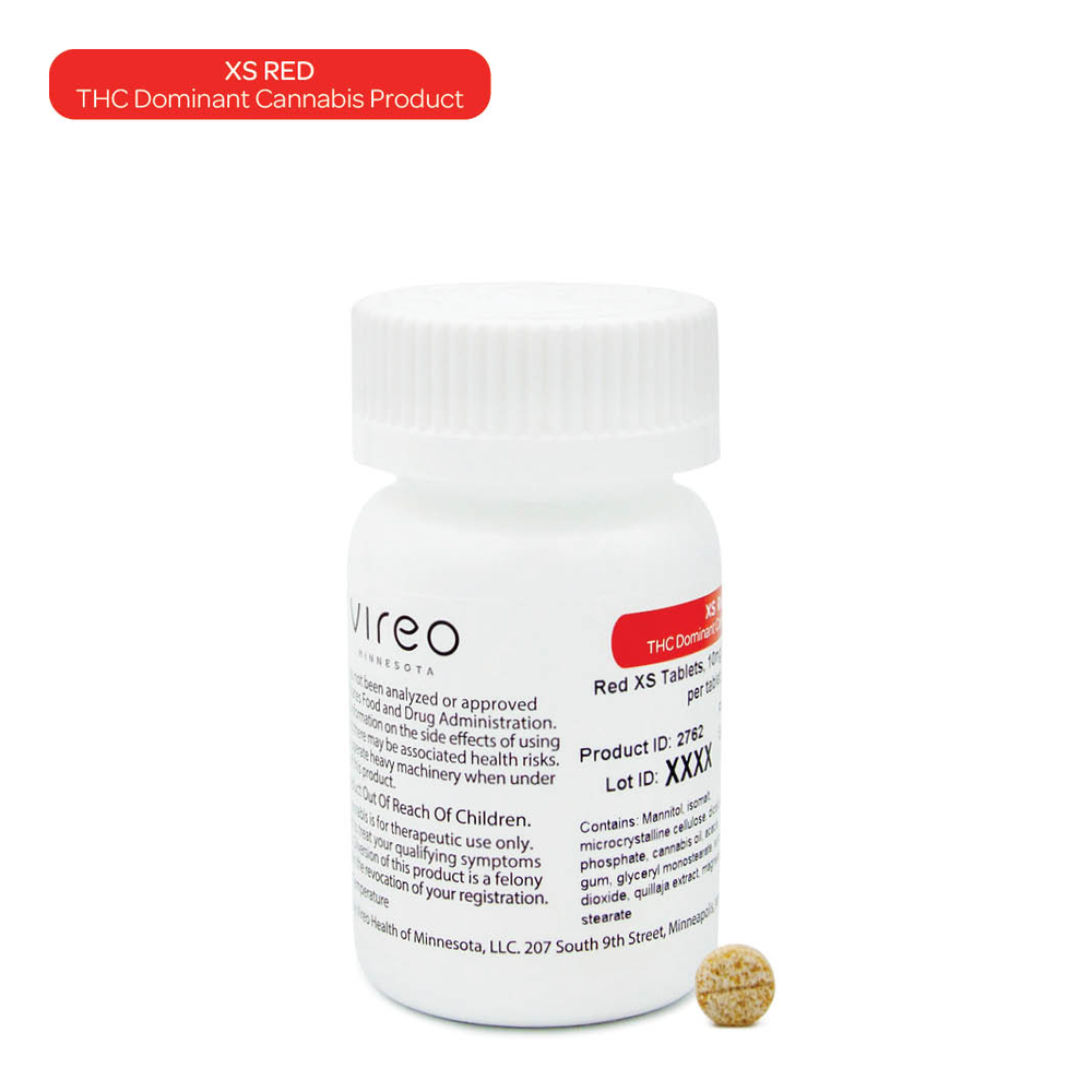 Red Extra Strength [30ct] | Vireo | Red Extra Strength Tablets - Jane