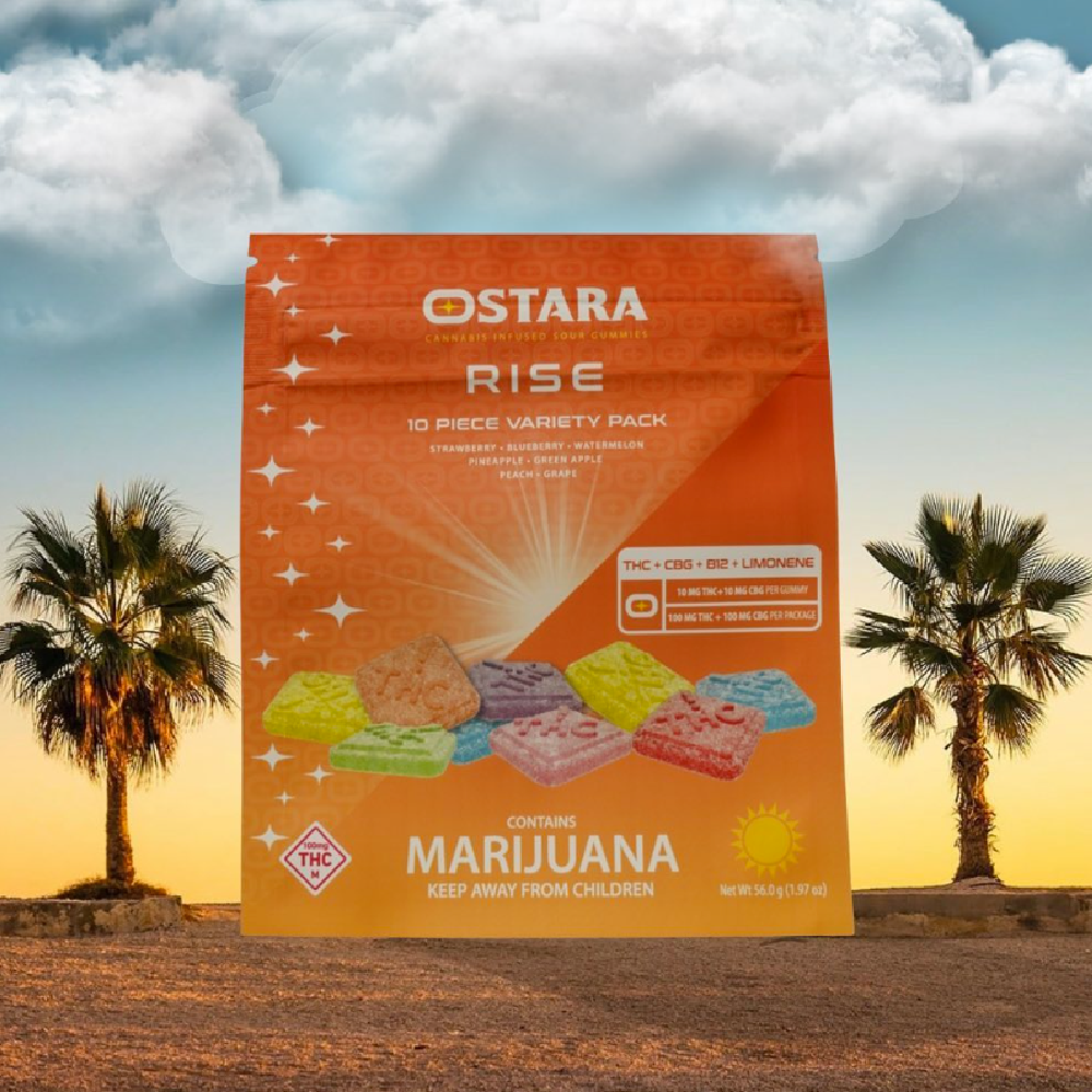 Rise Variety Pack [10pk] (100mg CBG/100mg THC) | Ostara Cannabis | Gummies - Jane