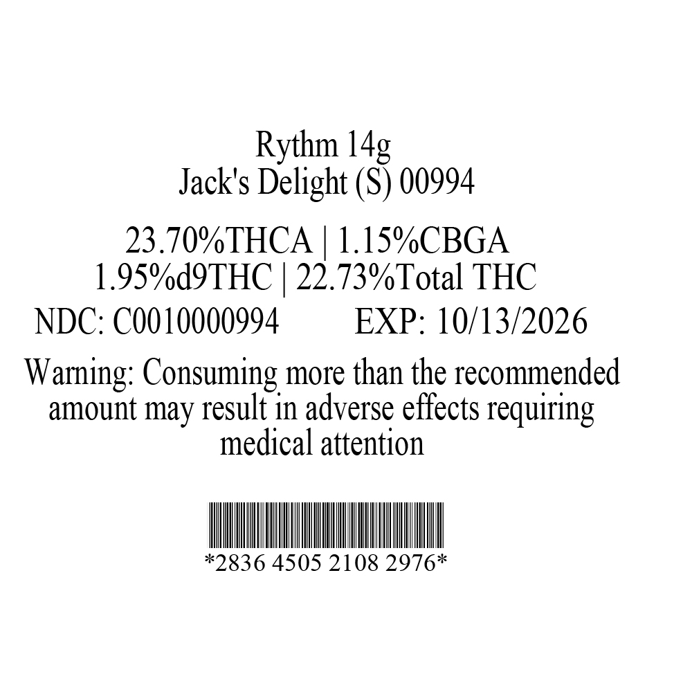 Rythm 14g Jack's Delight (S) 00994