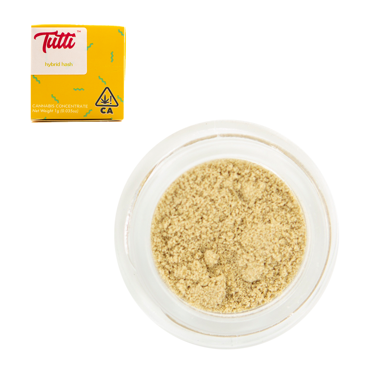 TUTTI HASH - Hybrid | Tutti | Loose Bubble Hash - Jane