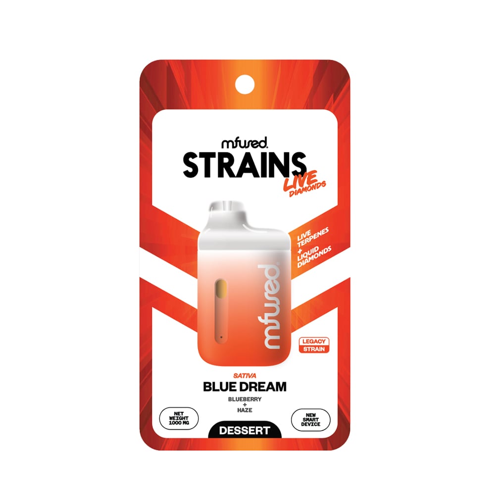 Blue Dream | MFUSED | STRAINS Live Diamonds Jefe Disposable - Jane