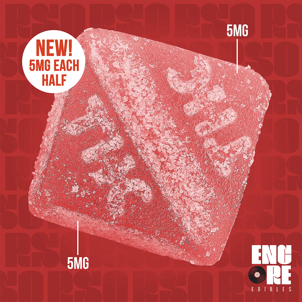 Shop Encore - Sour Black Cherry (H) RSO Gummies (9.98mg 10pk ...