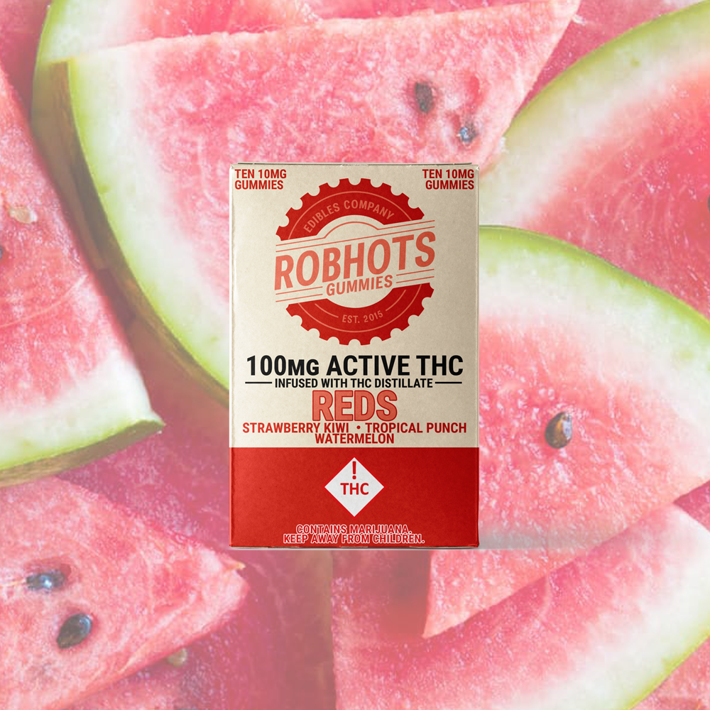ROBHOTS Reds 100mg Multipack [10pk] | Robhots | Gummies - Jane