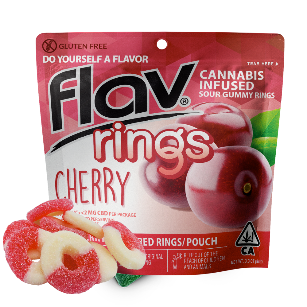 Gummy Cherry Rings