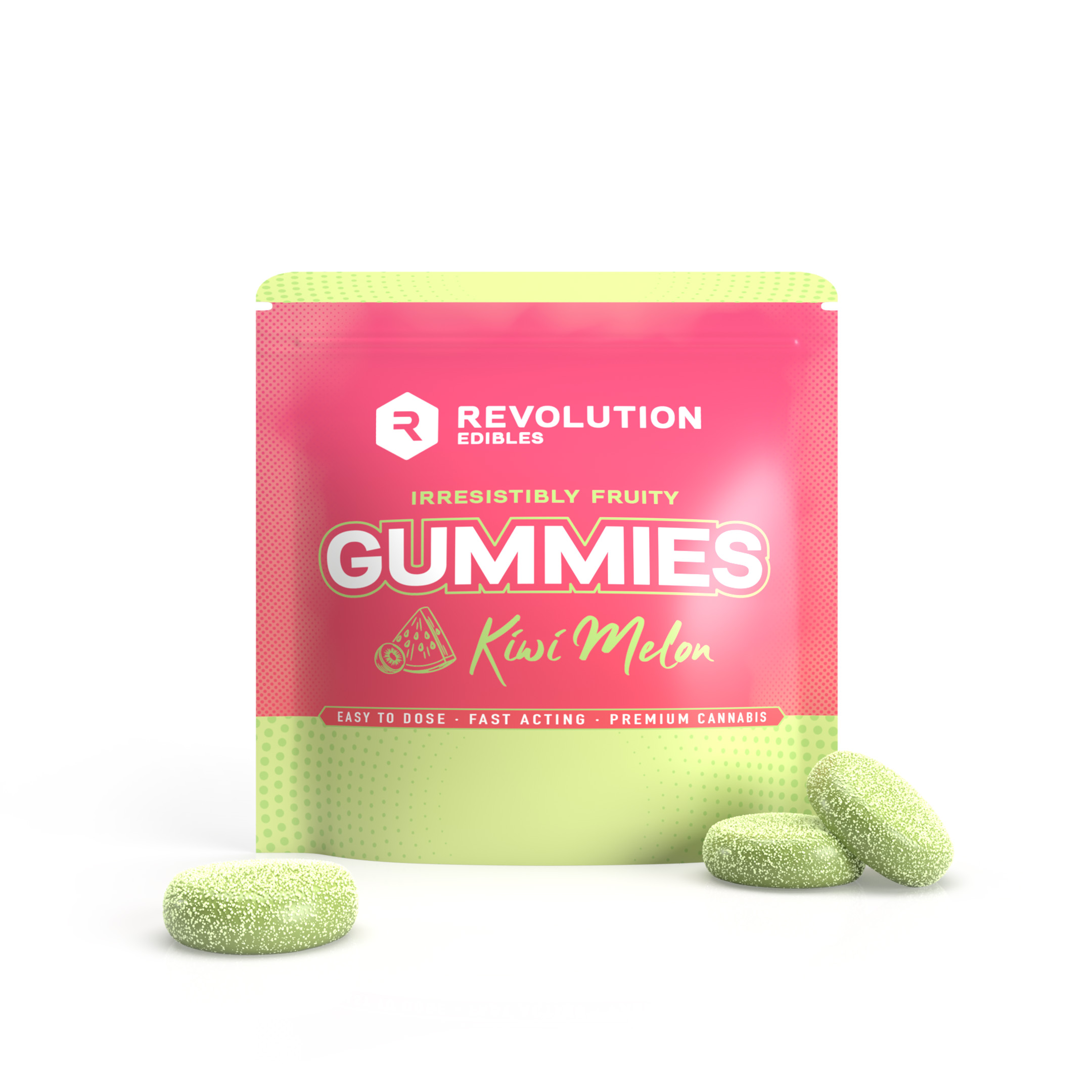 Kiwi Melon - Hybrid [10pk] (100mg) | Revolution Cannabis | Nano-Live ...