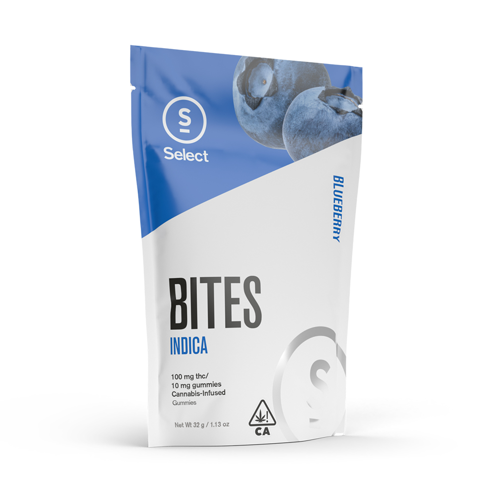 Blueberry [10pk] (100mg) | Select | Select Classic Bites - Jane