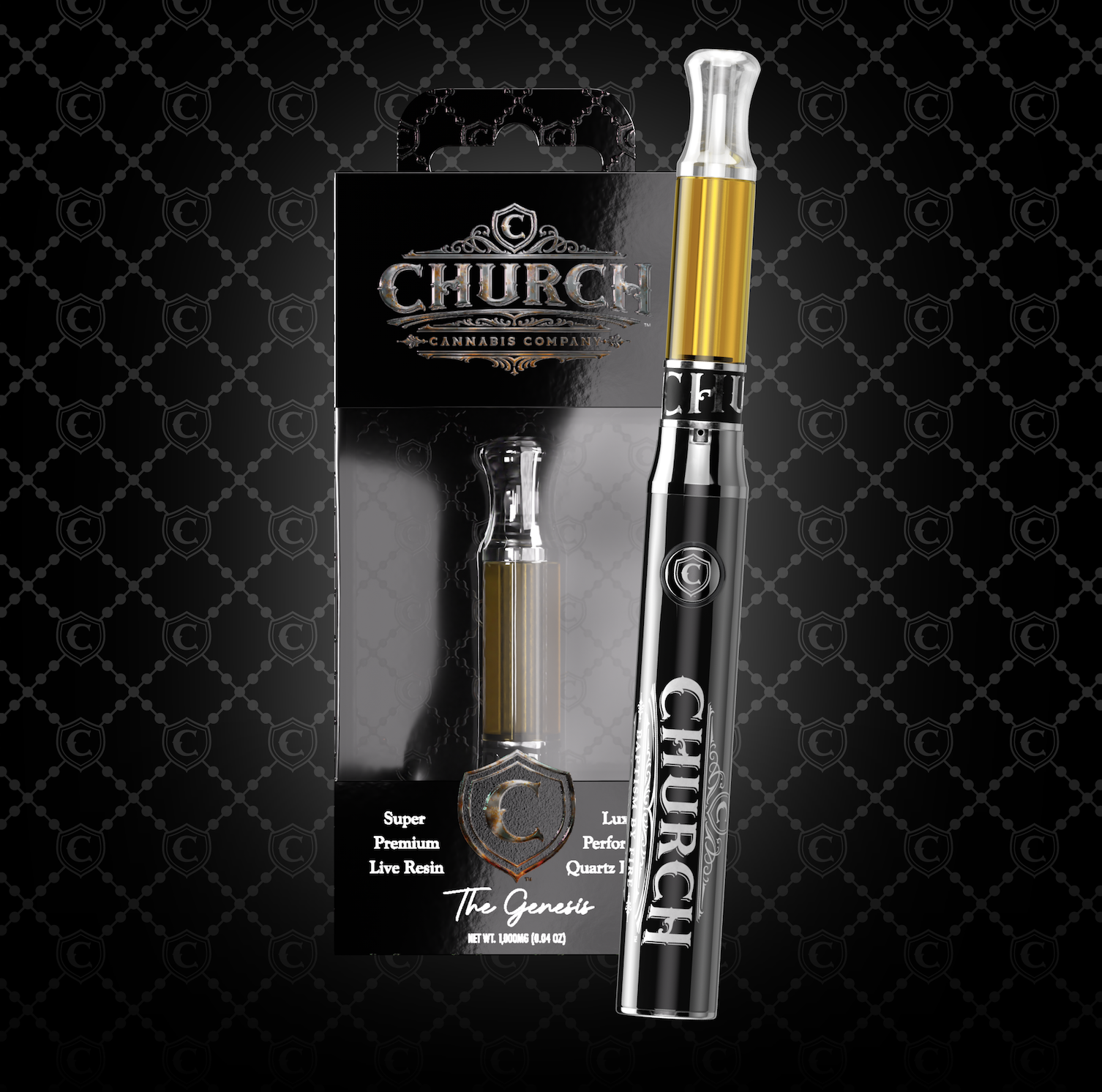 Orange Push Pop | Church Cannabis Company | Live Resin Cartridge - Jane