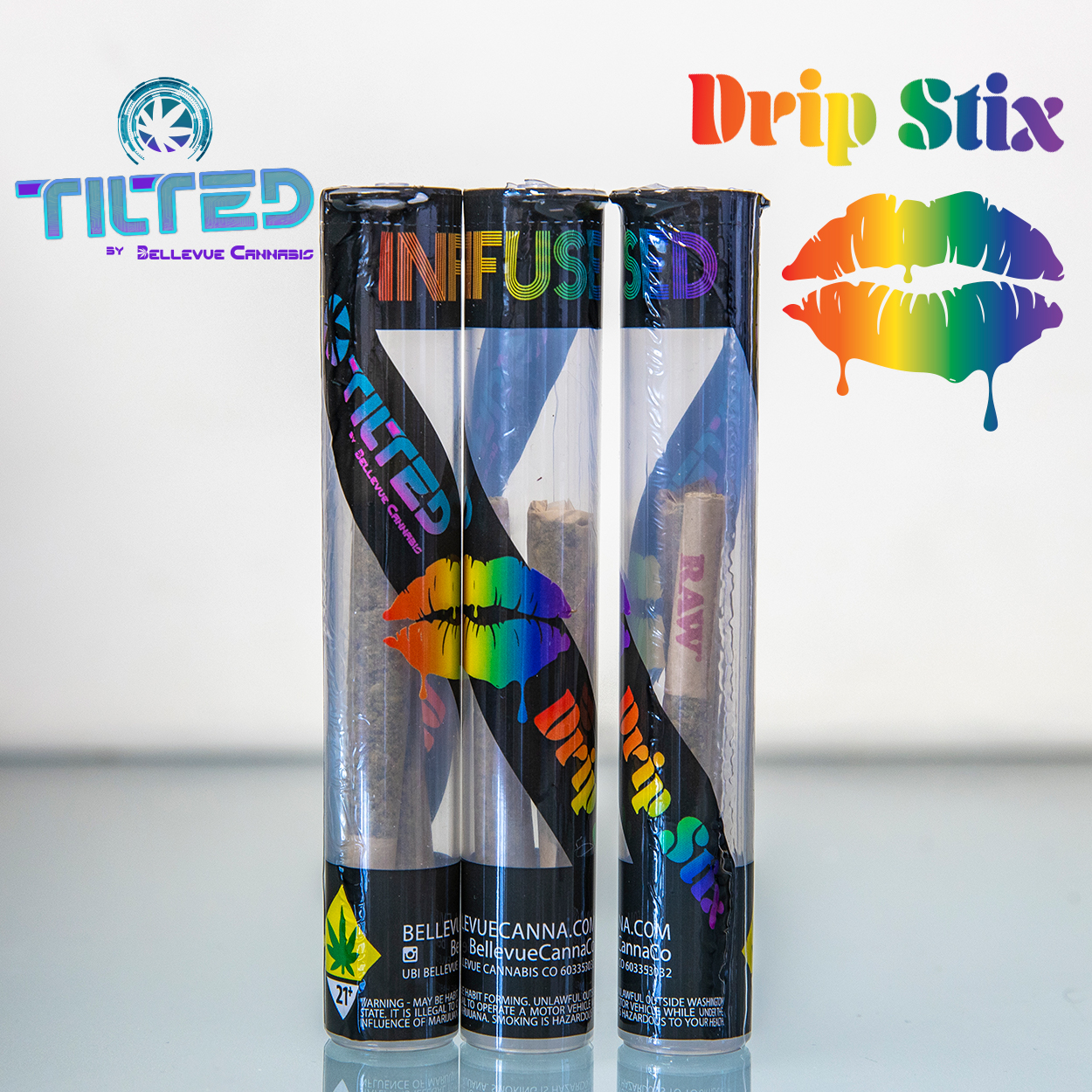 Pink Certz [1g] | Tilted | 2 Pack Infused - Jane