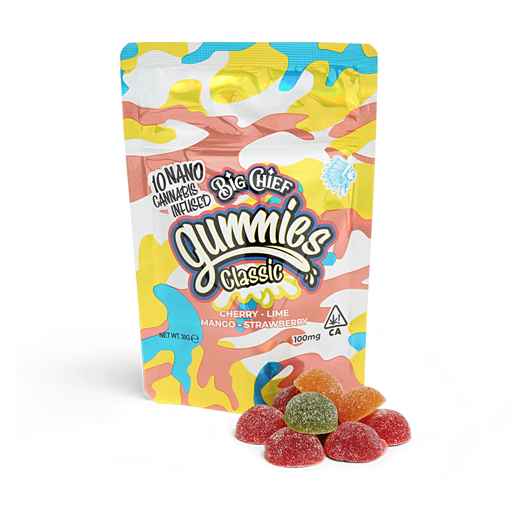 Classic [10pk] (100mg) | Big Chief | Gummies - Jane