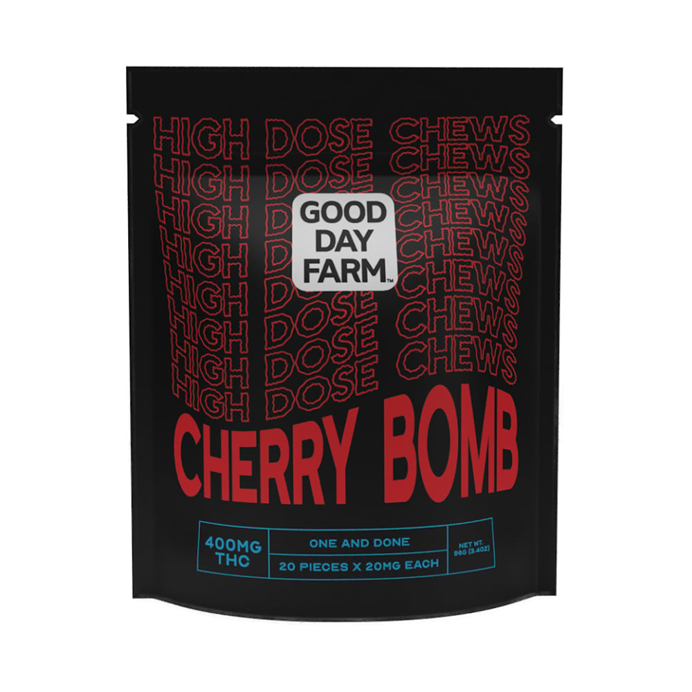 Cherry Bomb [20pk] (400mg) | Good Day Farm | High Dose Gummies - Jane