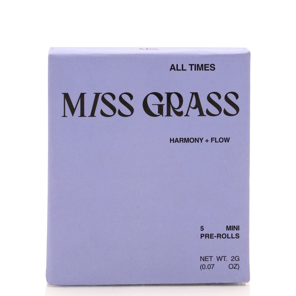 All Times Minis [.4g] | Miss Grass | All Times 5 Pack Pre Roll - Jane