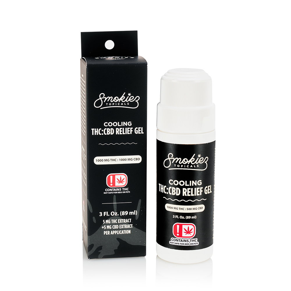 2:1 Cooling (1000mg CBD/500mg THC) | Smokiez | Relief Gel Roll-On - Jane