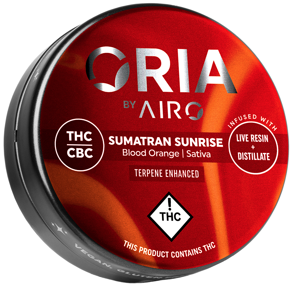 Sumatran Sunrise - Blood Orange [10pk] (500mg THC/50mg CBC) | Oria by ...